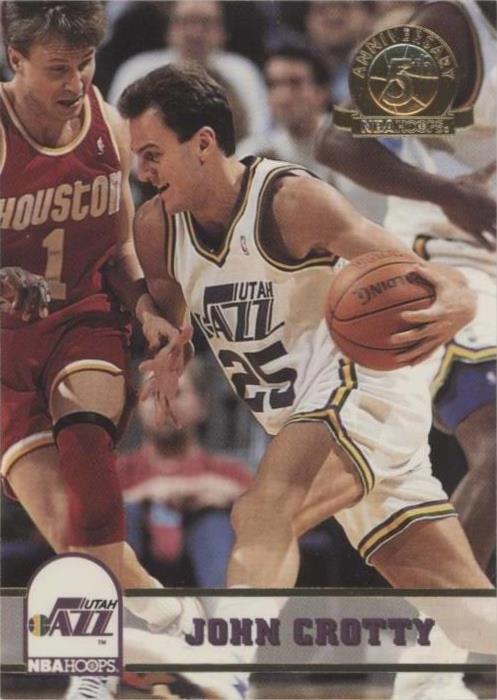1993-94 NBA Hoops - John Crotty #413 Fifth Anniversary for sale online ...