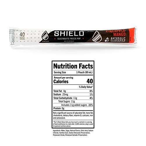 SHIELD (Case of 36) Electrolyte Replenishment Freeze Pops ...