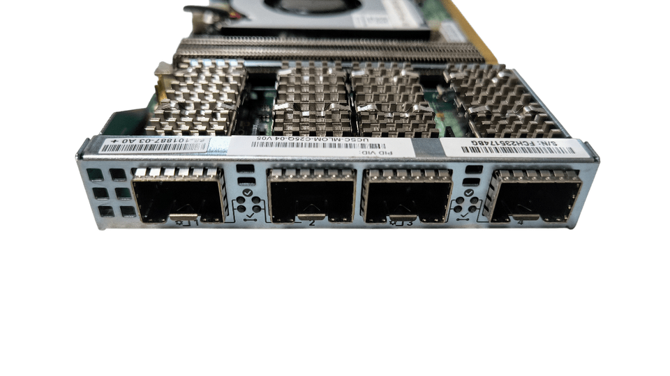Cisco UCSC-MLOM-C25Q Quad Port 25GB Network Adapter 73-19238-03 | eBay