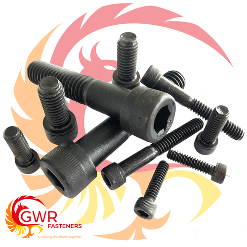 1/8" 3/16" 1/4" BSW Whitworth High Tensile Cap Head Allen Bolts Socket ...