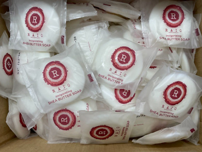 Raio Shea Butter Face and Body Travel Soap Hotel 250 Bars 0.8oz each ...