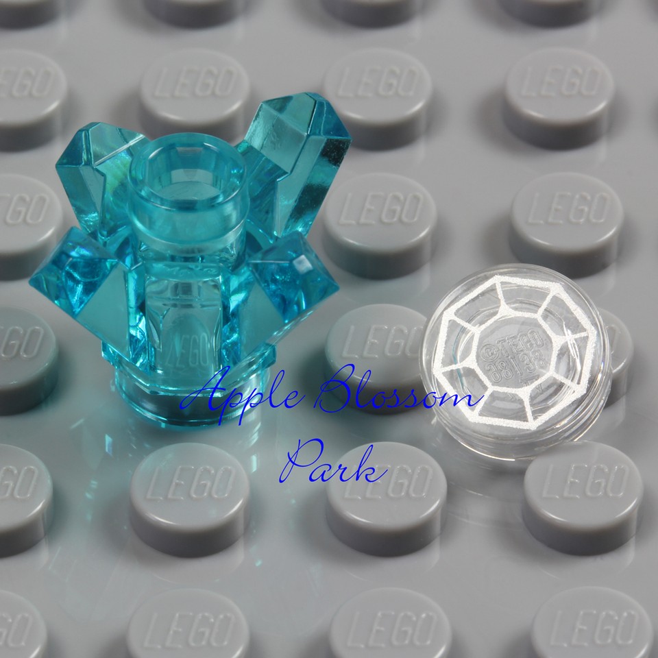 LEGO Hobbit Blue ARKENSTONE - Lord of the Rings Minifig Crystal Stone ...