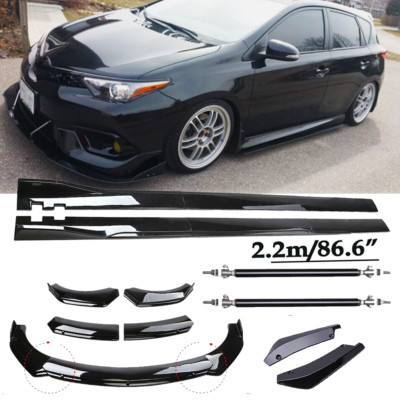 Front Bumper Spoiler Body Kit / Side Skirt/Strut For Scion iM iA iQ ...