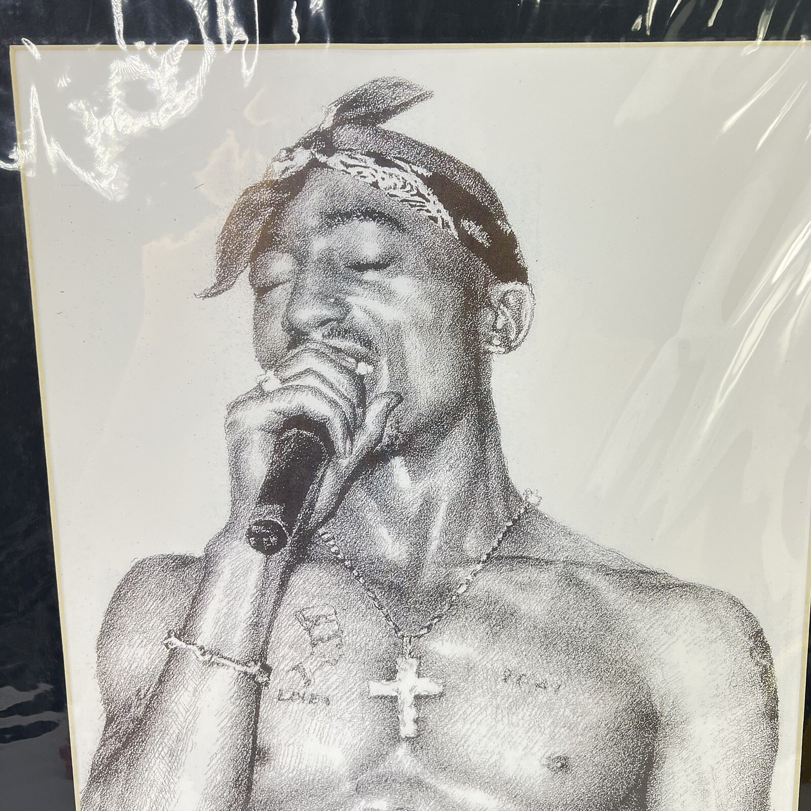 2pac Drawing Black And White