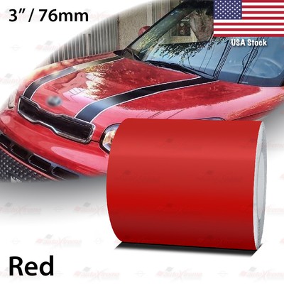 3" Vinyl Pinstriping Pin Stripe Car Body DIY Styling Tape Decal Sticker ...