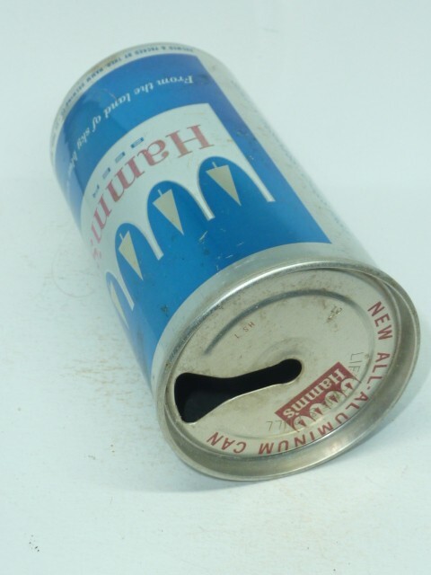 Empty Top Opened 12oz Aluminum Hamm's Beer Zip-Tab | eBay