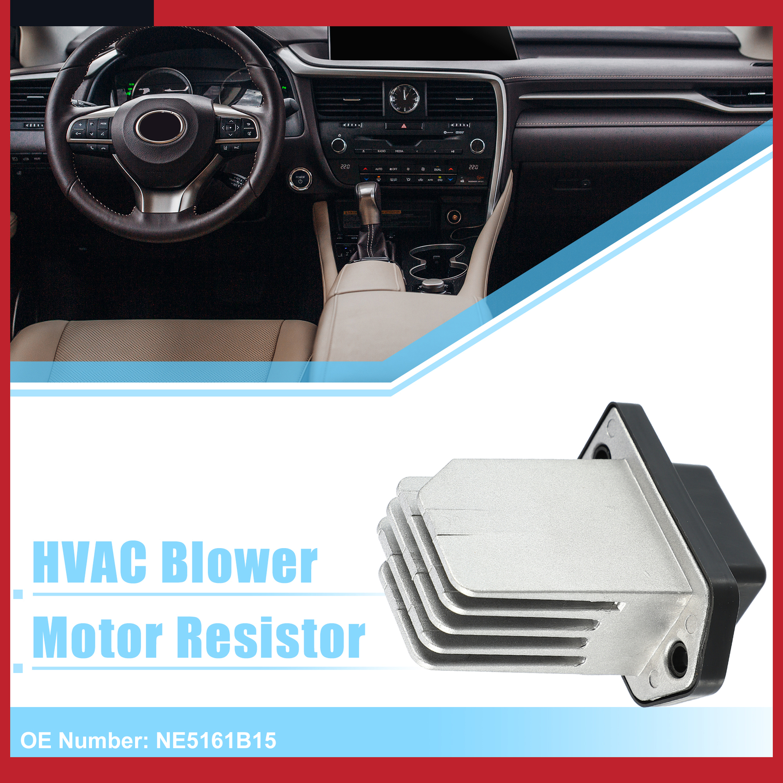 Pack of 1 For Mazda MX-5 Miata 2006-2015 HVAC Heater Blower Motor ...