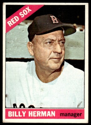 1966 Topps Billy Herman *Set Break Boston Red Sox #37 | eBay