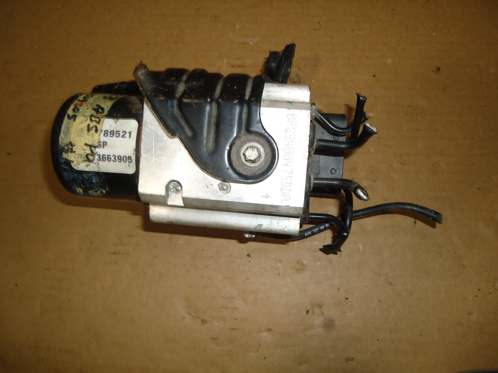 2003 Saab 9-3 Anti-Lock Brake ABS Pump Module | 12789521 13663905 ...