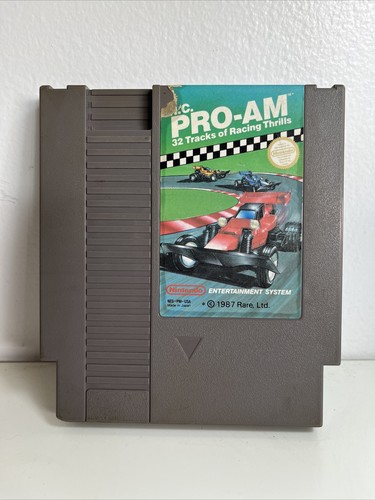RC Pro-Am (Nintendo Entertainment System) NES Game Authentic cart only ...