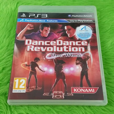 ps3 DANCE DANCE REVOLUTION NEW MOVES Game (NI) REGION FREE PAL UK ...