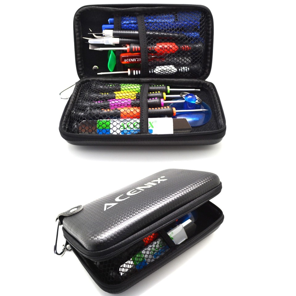 ACENIX® 24 Pieces Opening Pry Tool Repair Kit and Screwdriver Set for ...