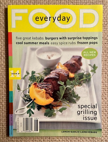 July/August 2004 Martha Stewart Everyday Food Magazine Issue 14 SUMMER ...