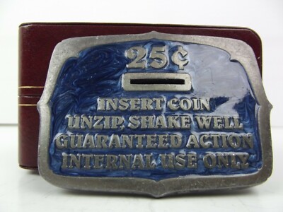 Metal Belt Buckle 25 Cents Insert Coin buckles of America masterpiece ...