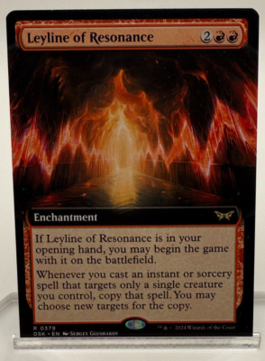 MTG Leyline of Resonance - Extended Art - Duskmourn #379 - Near Mint | eBay