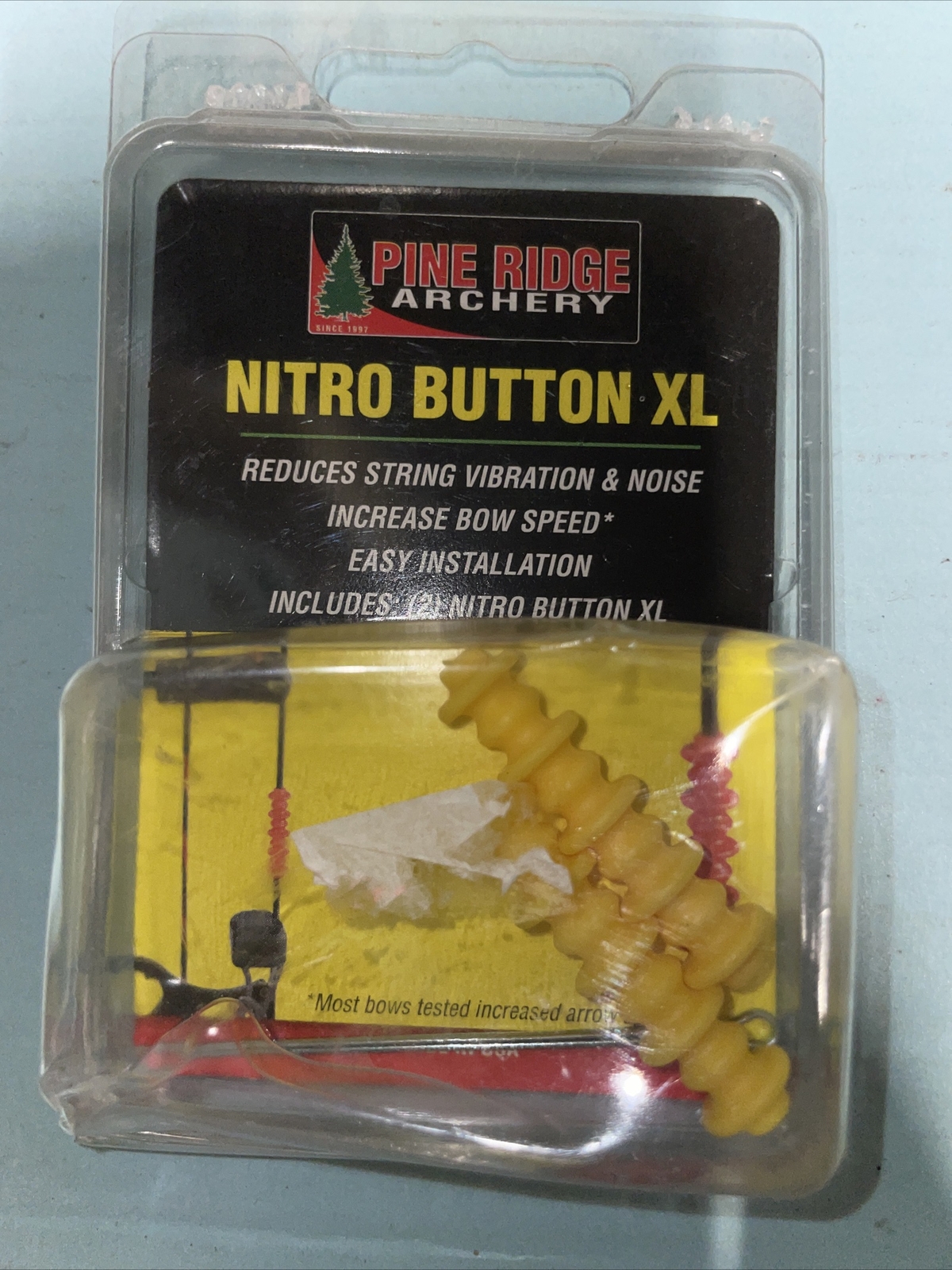 Pine Ridge Archery Nitro Button XL (Pack of 2) (MULTIPLE COLORS) | eBay