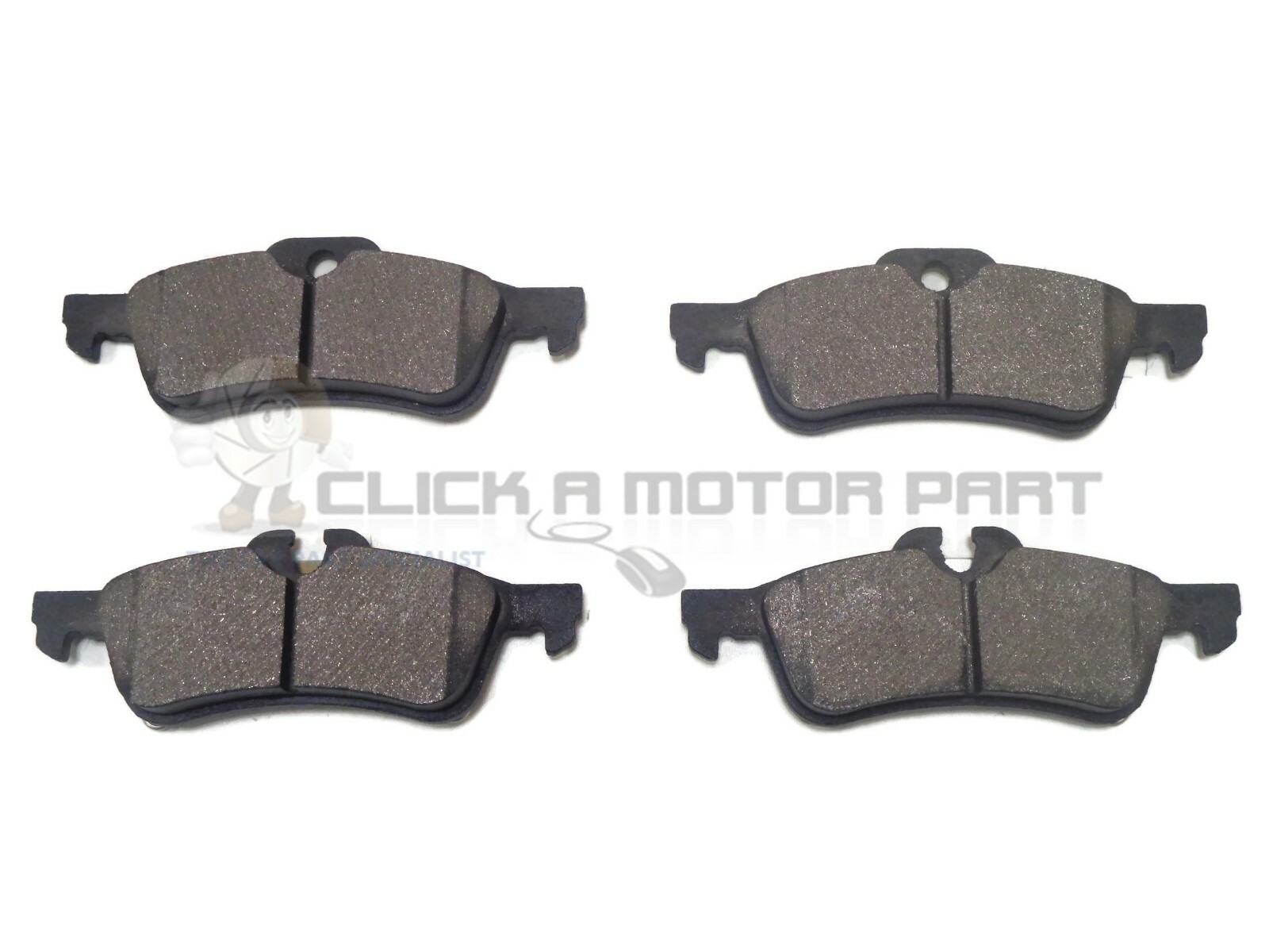 MINI ONE COOPER & COOPER S R50 R53 2001-2006 REAR BRAKE PADS SET OF 4 ...