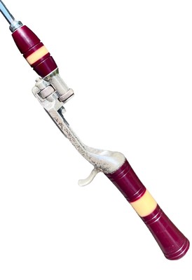 Vintage Rare Orchard Industries Action Metal Rod Maroon White Detroit ...