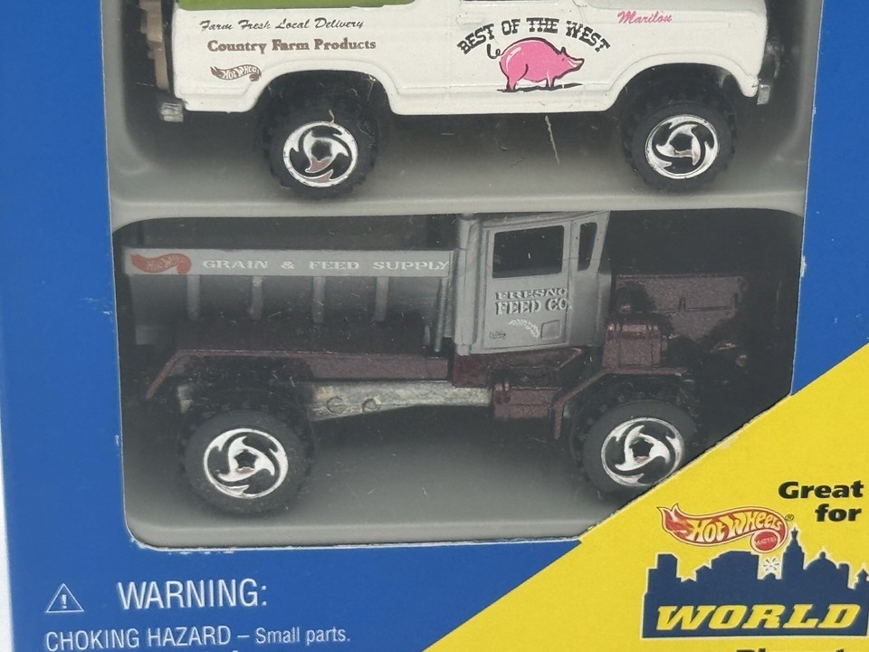 Hot Wheels 1996 Gift Pack of 5 Cars Farm Country - 1:64 Diecast Cars | eBay