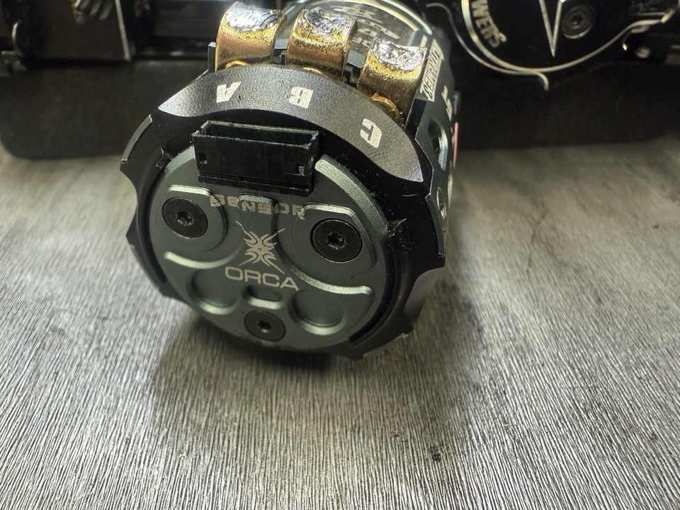 Orca MO24BT3U175A-TS Blitreme 3 Sensored Brushless Motor, 17.5T Team ...