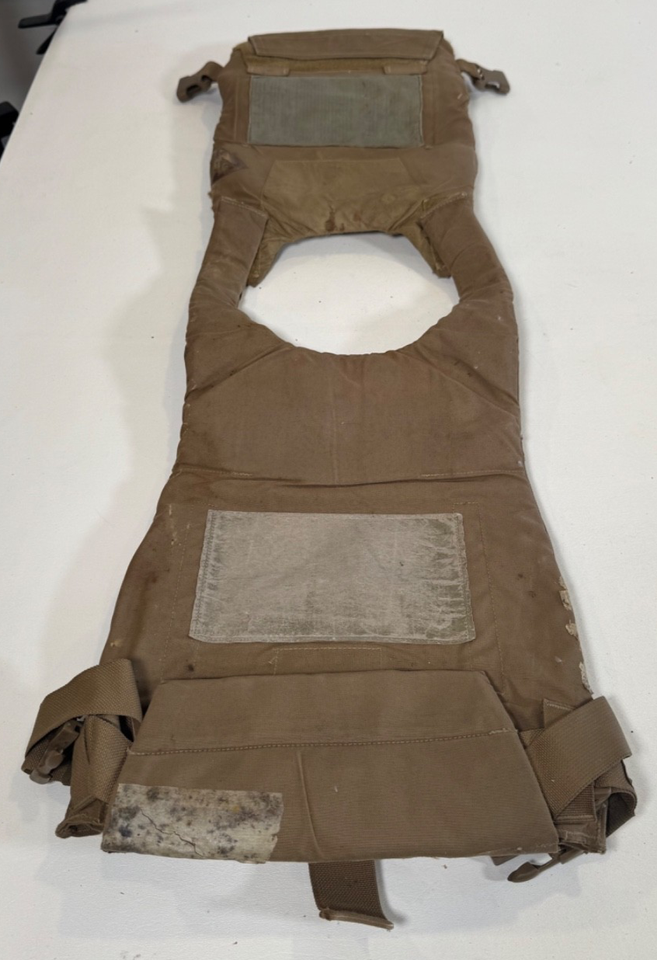 USMC Plate Carrier with Soft Inserts & Side Plate Pockets Coyote Size ...