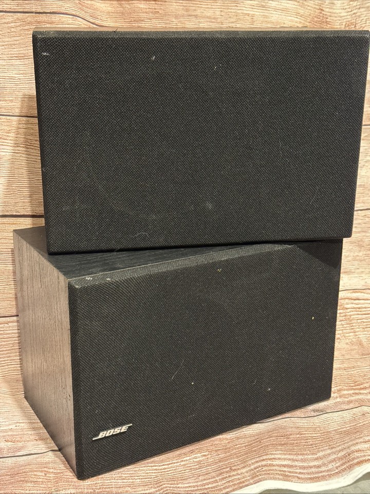 Bose Model 21 Bookshelf Speakers HiFi Stereo 2 Channel Home Audio Left ...