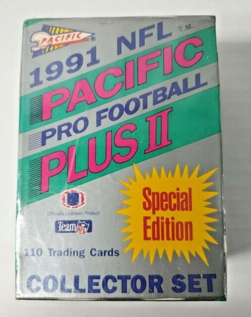 1991 NFL Pacific Pro Football Plus II Factory Sealed Set with Brett ...