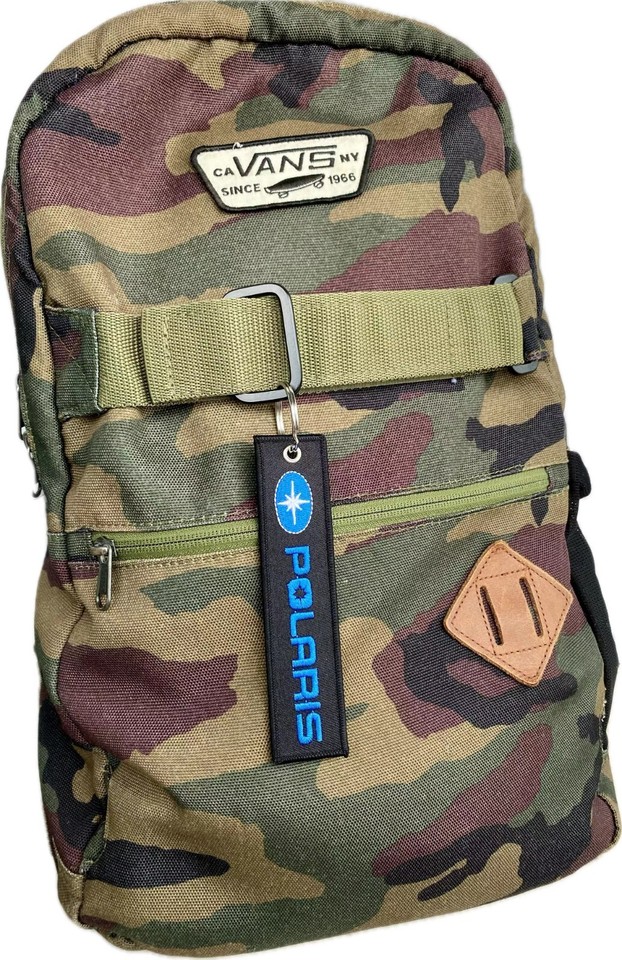 Polaris Keychain UTV ATV Off Road Snowmobiles Double Sided Key Fob w ...