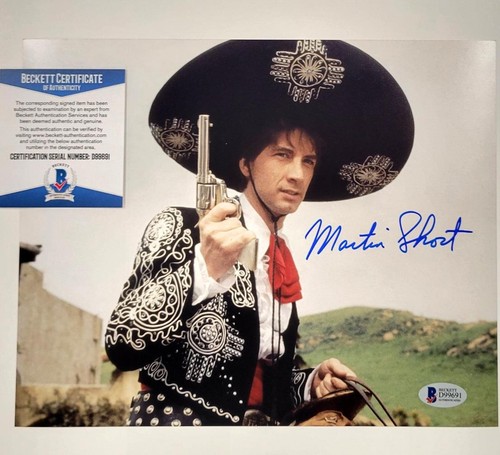 Martin Short signed Three Amigos Ned 8x10 photo autograph ~ Beckett BAS ...