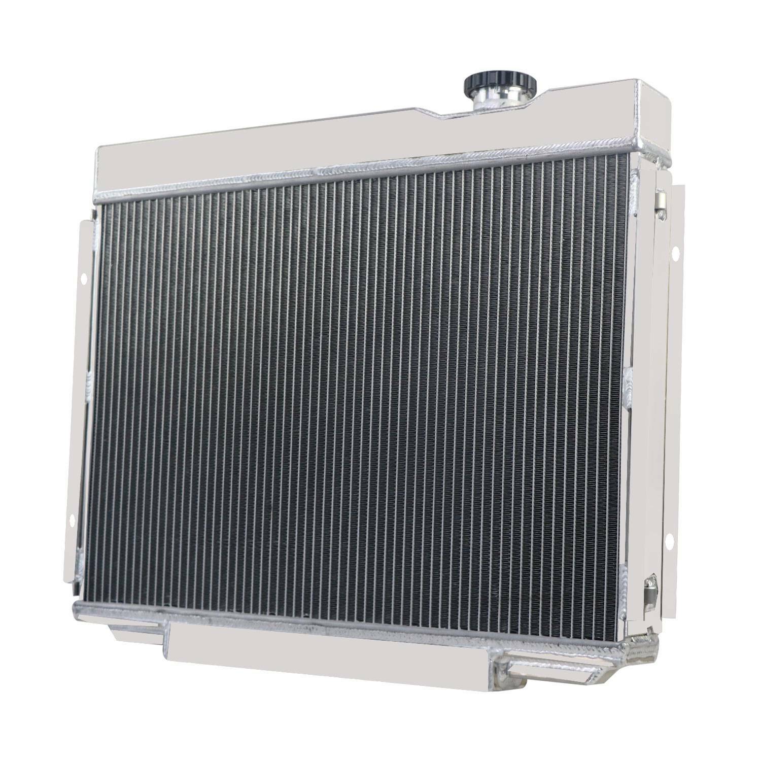 4 Row Core Radiator For 67-70 Ford Mustang Fairlane Ranchero Torino Big ...