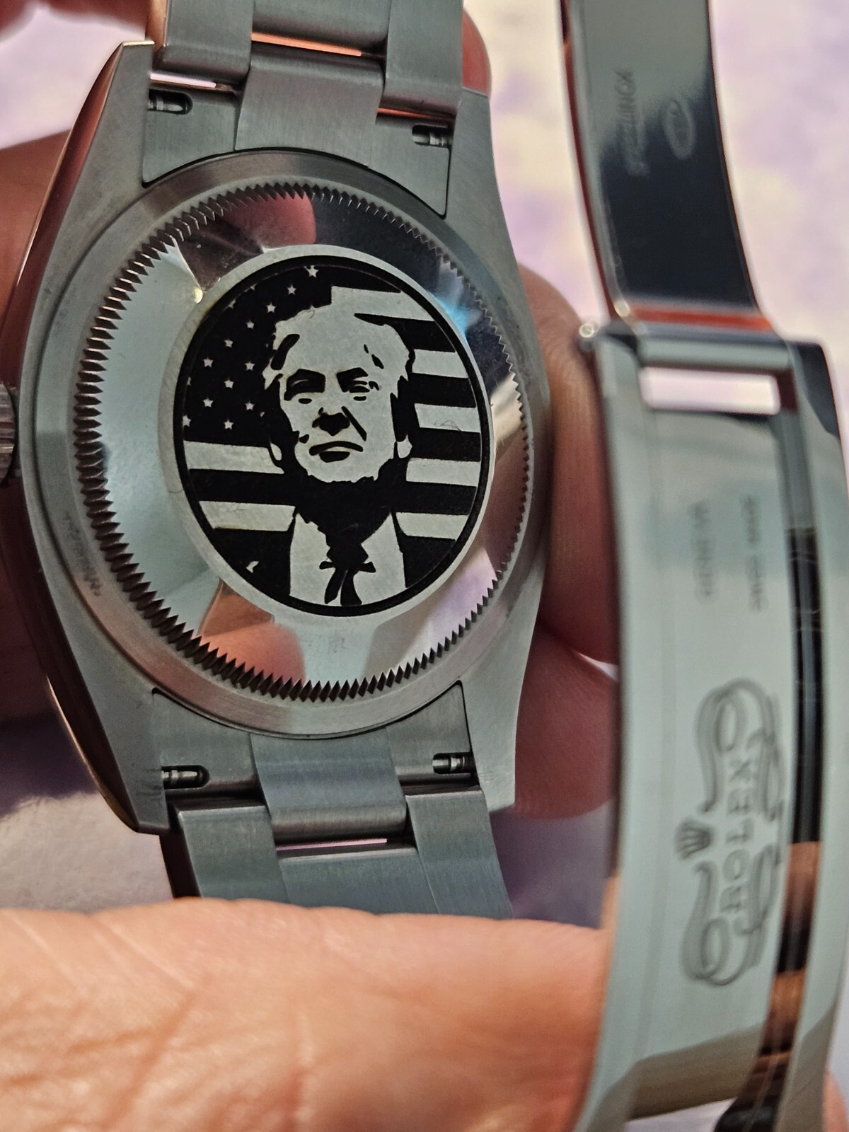 Trump Rolex Green Oyster Perpetual 126000 | eBay