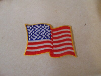 AMERICAN MILITARY PATCH SHOULDER FLAG STYLE SEW ON 3 X 3 WAVING | eBay