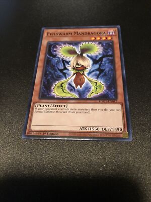 Yugioh! Evilswarm Mandragora - EGO1-EN012 - Common - 1st Edition Near ...