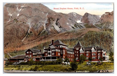 Antique 1910s - Mount Stephen House - Field, British Columbia - Canada ...