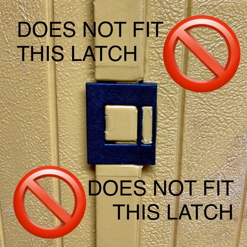 Replacement Latch for Coleman 220 Clamshell Case (Larger Style, Black ...