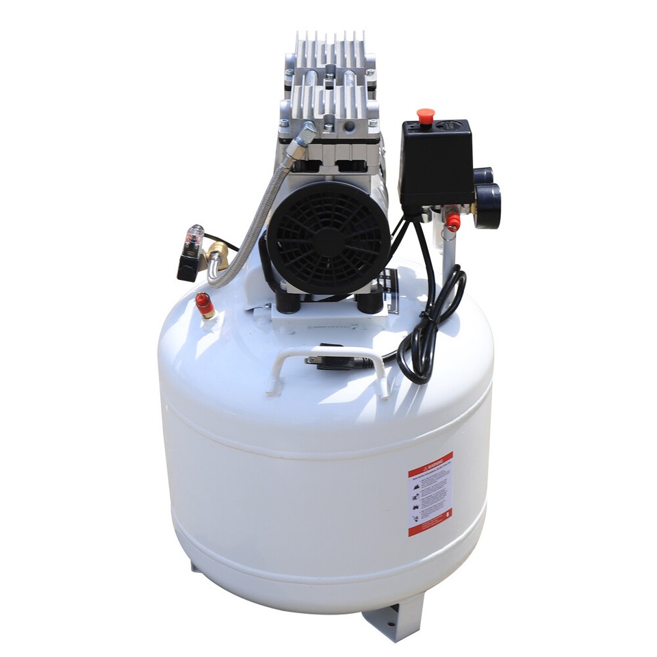 750WSilent Noiseless Air Compressor Oilless Dental Medical Air ...