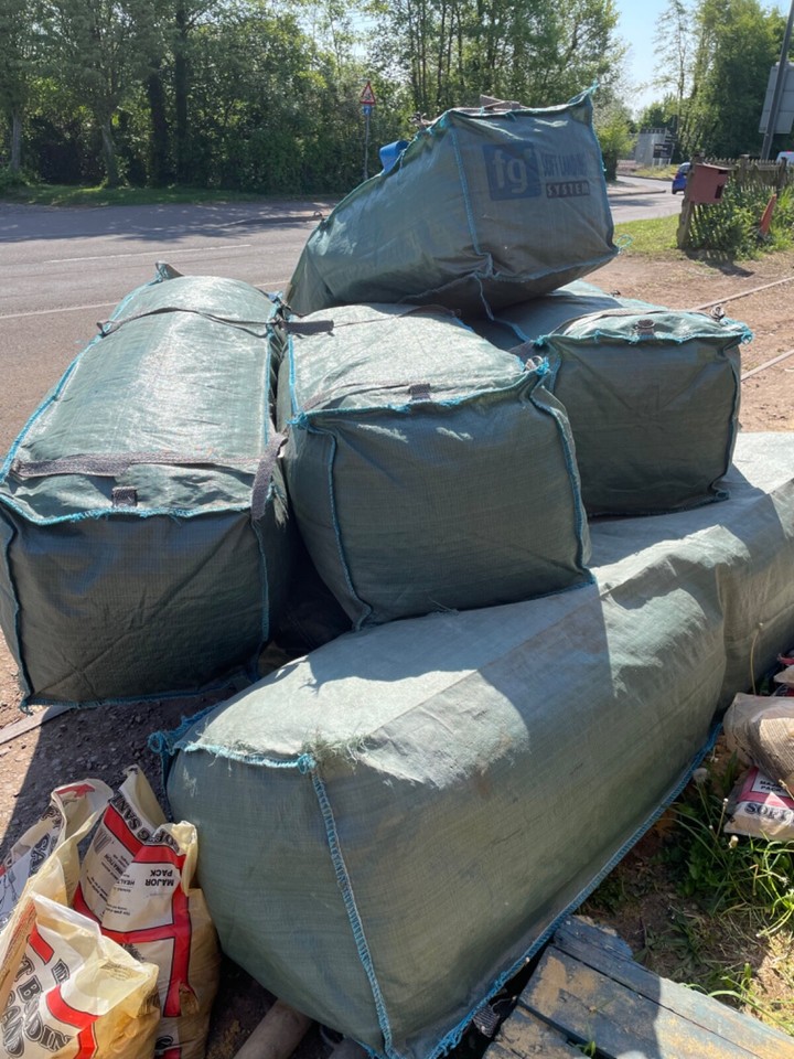 Eight Fall arrest bags Crash bags freebies collect South Gloucs | eBay UK