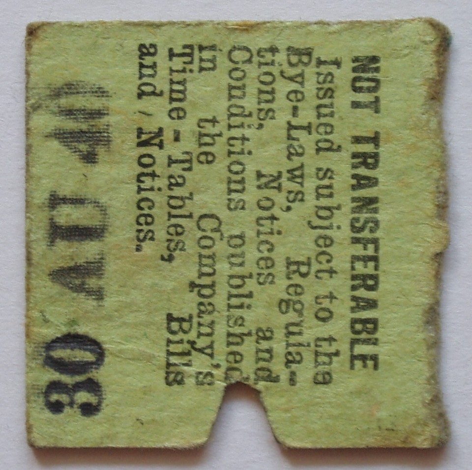 LNER: Hull C. Pier - Goxhill. Ticket Half. 3191. | eBay UK