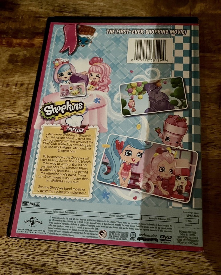 Shopkins Chef Club DVD - First Ever Shopkins Movie - So Tell Me, What's ...