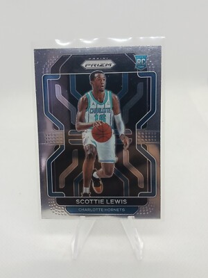 2021-22 Panini Prizm Scottie Lewis Base Rookie RC #287 Charlotte ...