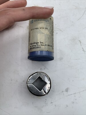 HARDINGE ( 9/16'' ) S-10 SQUARE COLLET PAD See Pics | eBay