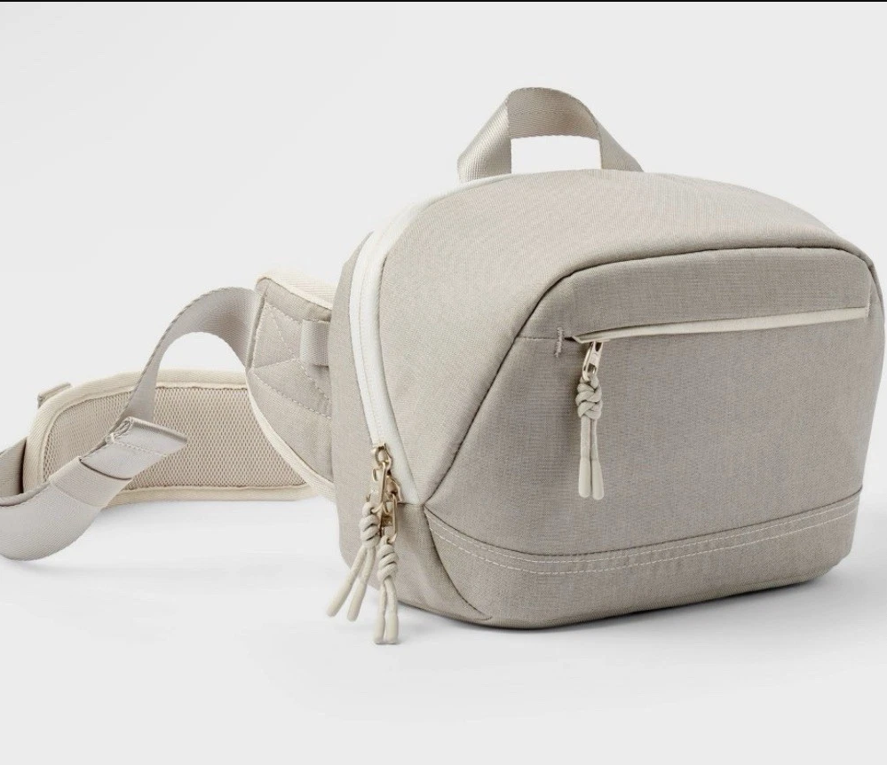 Lot of 10 heyday Camera Sling Pack Beige Heather Waterproof Polyester ...