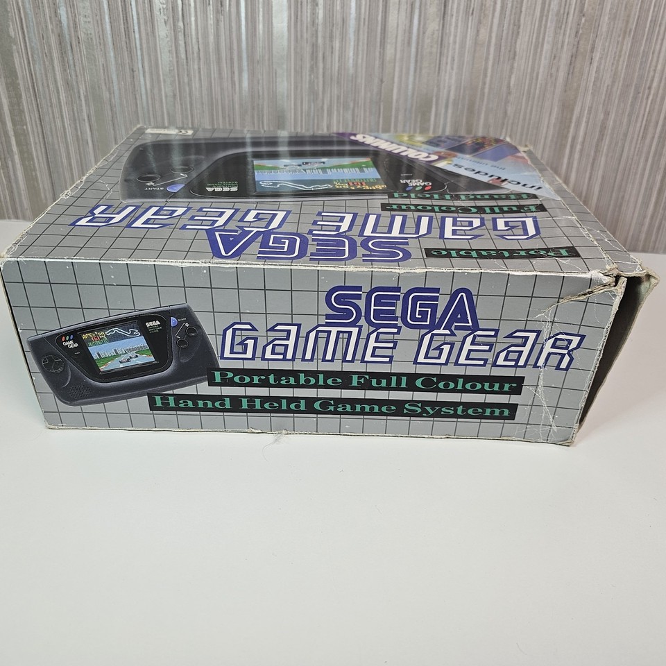 Official Vintage Sega Game Gear Console Box and Polystyrene Insert ONLY ...