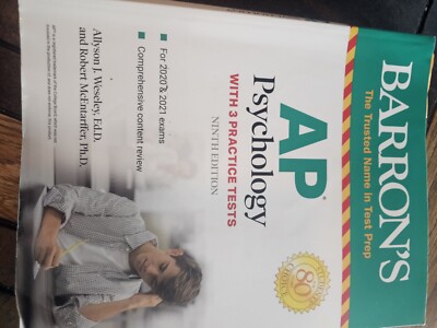Barons AP psychology Book | eBay
