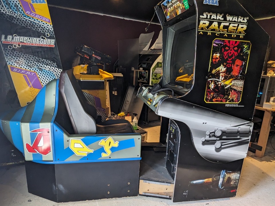Star Wars Pod Racer Cockpit Arcade | eBay