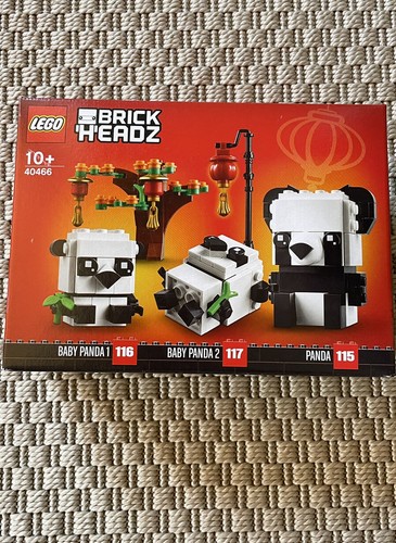 Lego 40466 Brick Headz Brickheadz Lunar Chinese New Year Panda BRAND ...
