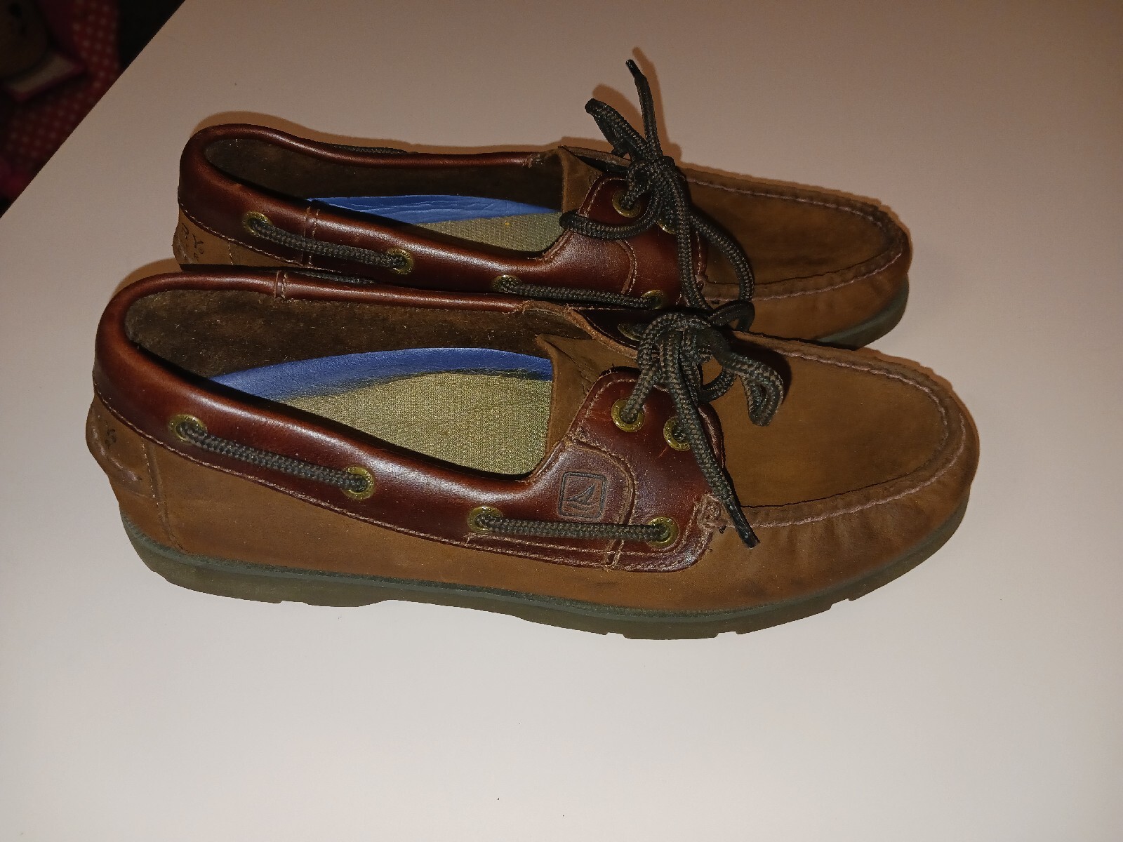 Sharp! Mens SPERRY TOP SIDER MAKO 2-EYE Boat Shoes - Size US 8 M | eBay