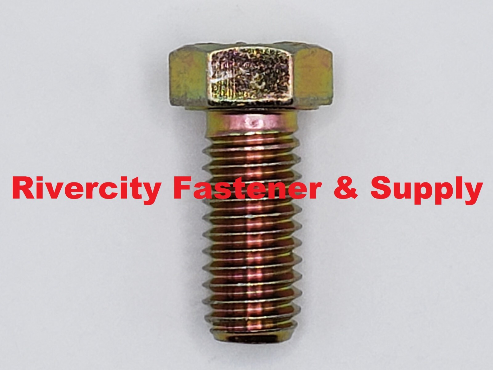 7/16-14x1 Hex Head Cap Screws 7/16-14 x 1.0 Bolts 7/16x14 x 1 Grade 8 ...