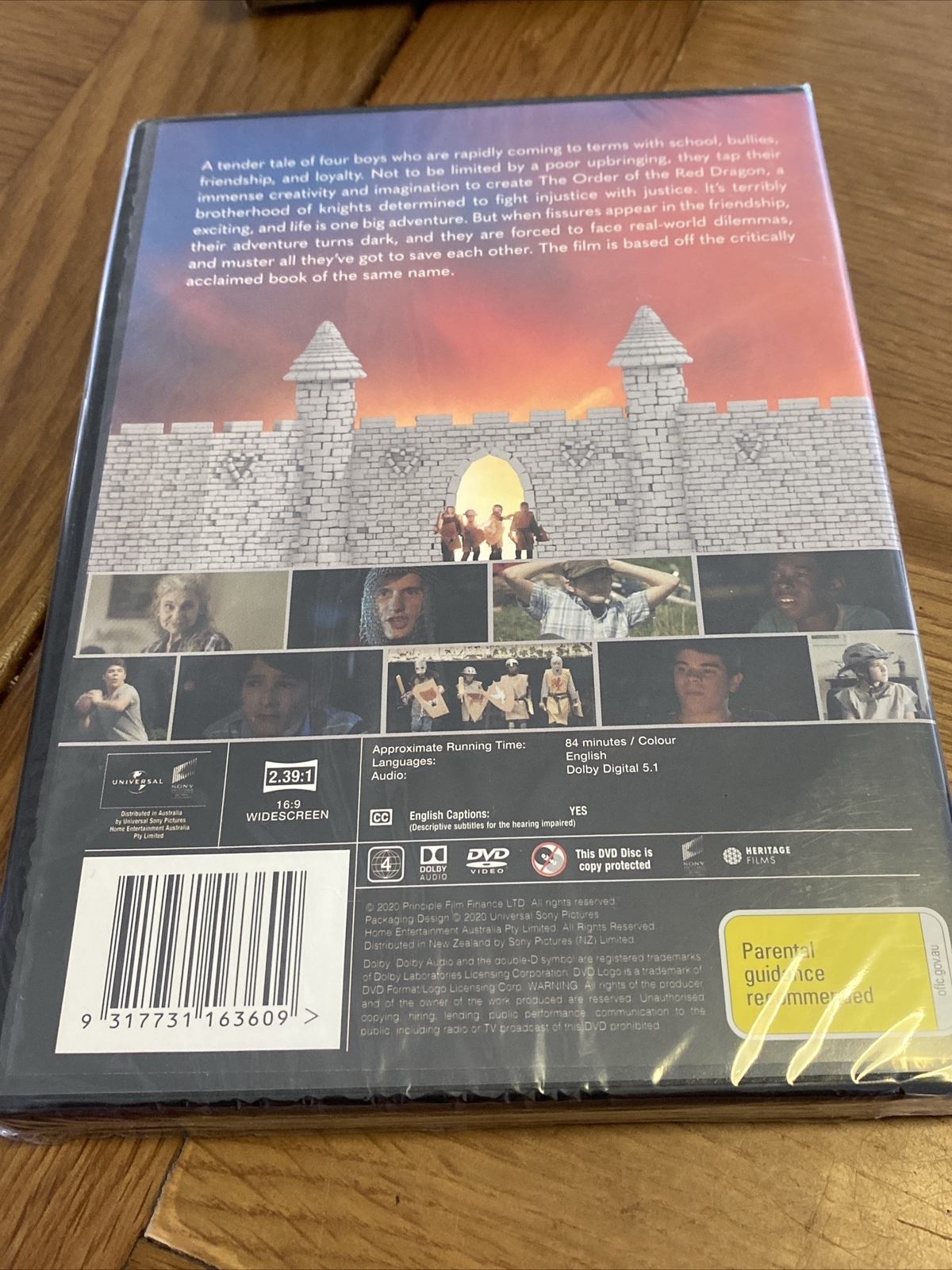 BENJI THE DOVE DVD Blake Bergman Karen Pittman Region 4 Brand New ...