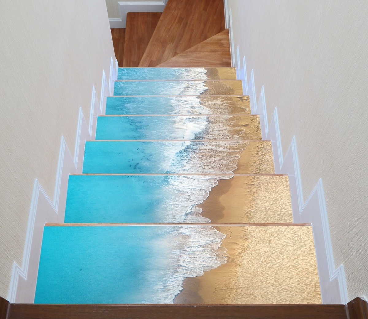 Beach Stair Riser Mural Stickers Riser Decals – Mirth Studio